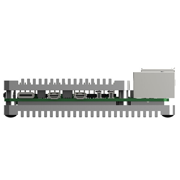 EDATec Raspberry Pi 5 Open Aluminium Kühlkörper Silber 🇦🇹